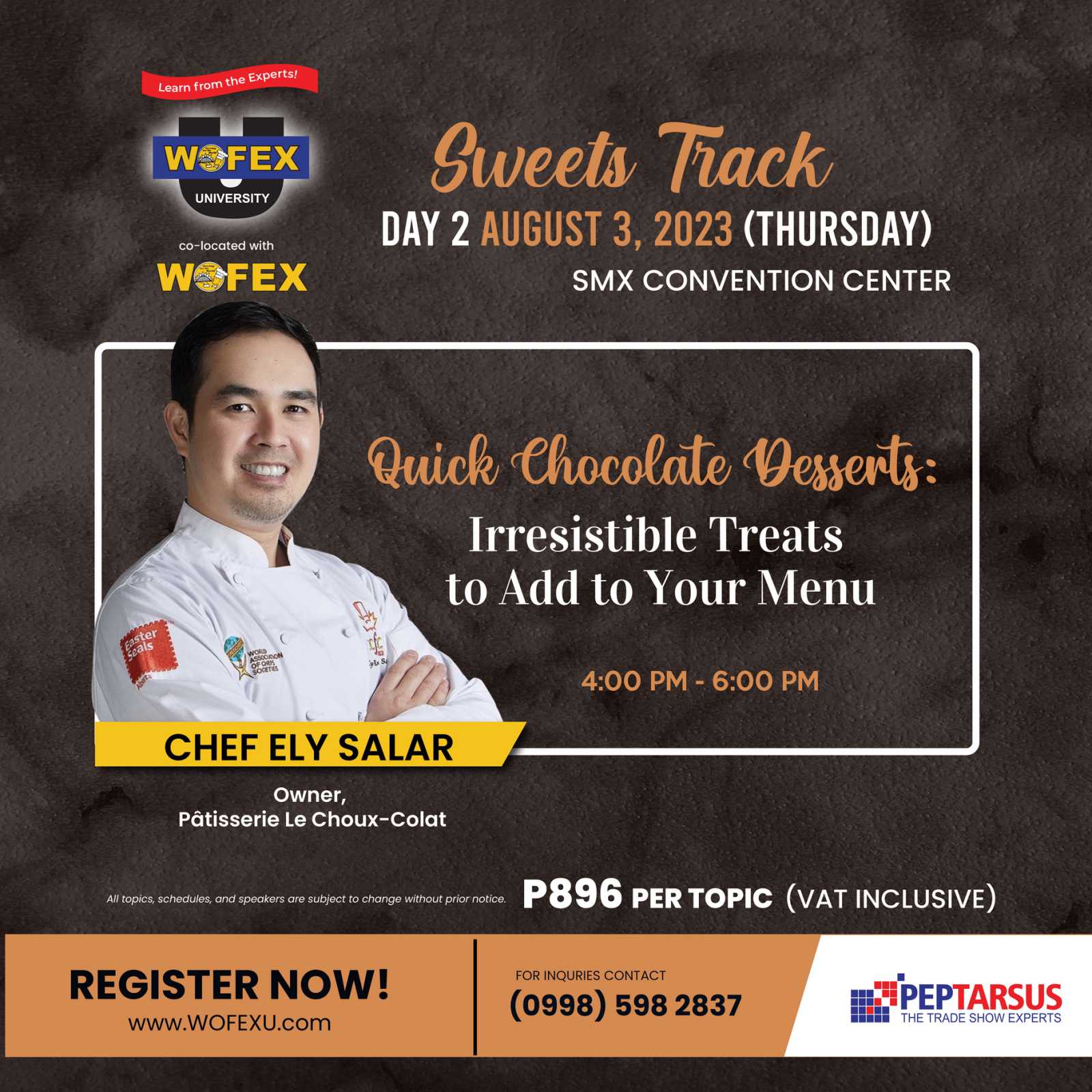 ENROLLED SEMINARS/WEBINARS - WOFEX - World Food Expo